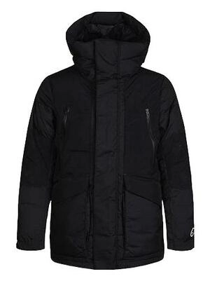 Nike Down-fill Hooded Jacket - Black