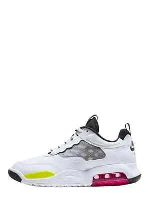 JORDAN Air Max 200 Sneakers - White/vibrant Purple/bright Yellow