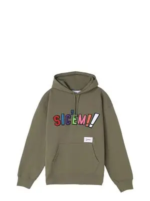 Supreme X Wtaps Sicem! Hooded Sweatshirt - Olive Green