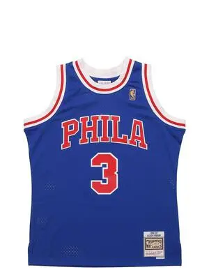 Mitchell & Ness X Nba Philadelphia 76ers 1996-97 Swingman Jersey 'allen Iverson 3 - Blue