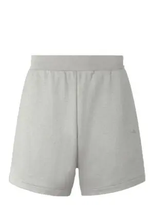 Adidas Sueded French Terry Basketball Shorts - Grey