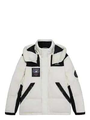 NEW BALANCE Padded Down Jacket - White/black
