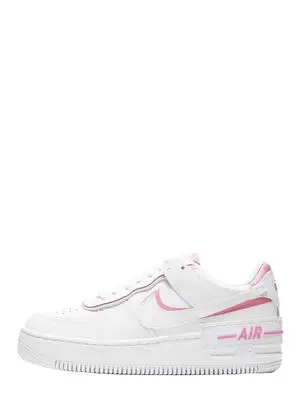 Nike Force 1 Low Shadow Sneakers - White/white-magic Flamingo