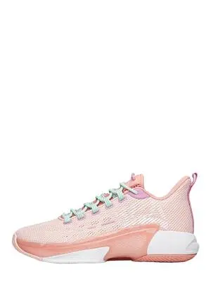 ANTA Attack 3 Sneakers - Pink/white/green