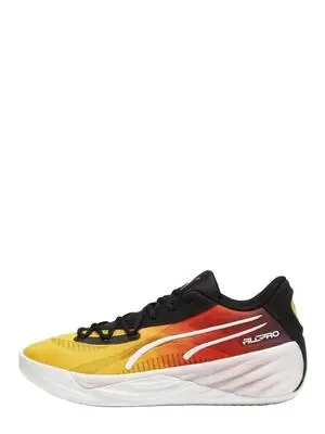 PUMA All Pro Nitro "showtime" Sneakers - Yellow Sizzle/purple Glimme