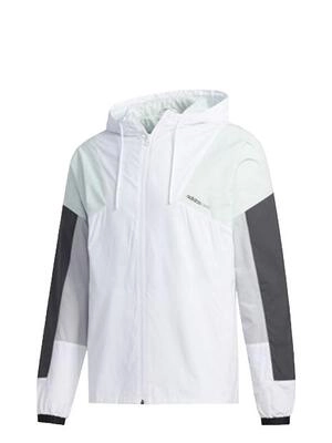 Adidas Neo M Fav Cb Wb Hooded Sports Jacket - White
