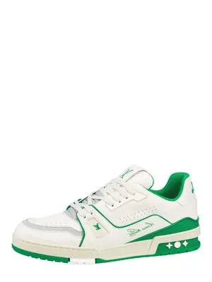 LOUIS VUITTON Trainers - White/green
