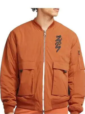 Nike Solid Color Pocket Aviator Jacket - Multi-color