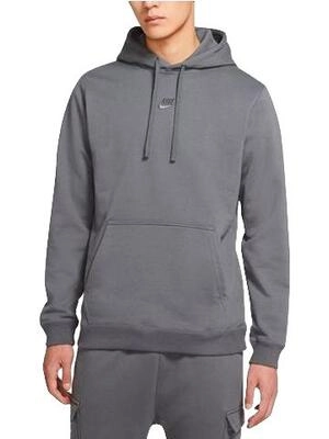 Nike Athleisure Casual Sports Hoodie - Grey