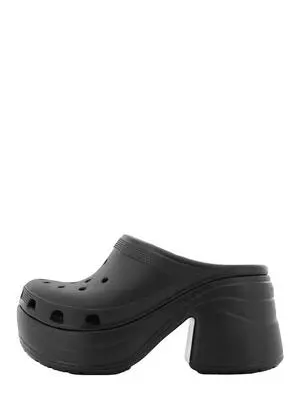 CROCS Crocs Siren Platform Clogs Black
