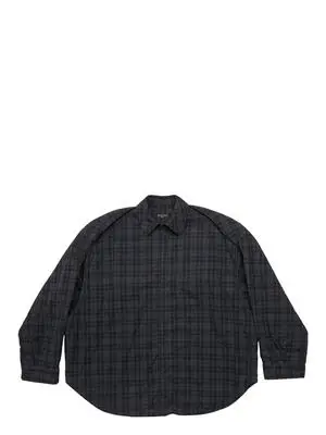 Balenciaga Detachable Sleeves Shirt Large Fit - Grey