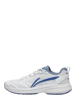 LI-NING Fuyao Athletic Lace-up Sneakers - White/blue