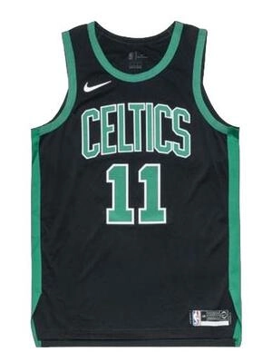 Nike Nba Kyrie Irving Boston Celtics Vaporknit Jersey - Black