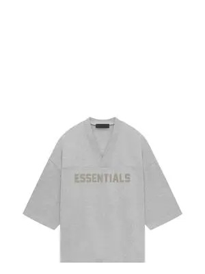 Fear Of God Heavy Jersey Football T-shirt - Grey