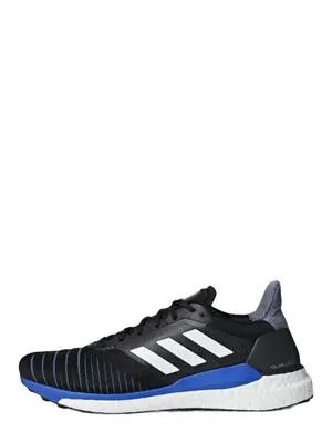 Adidas Solar Glide Athletic Sneakers - Black/blue