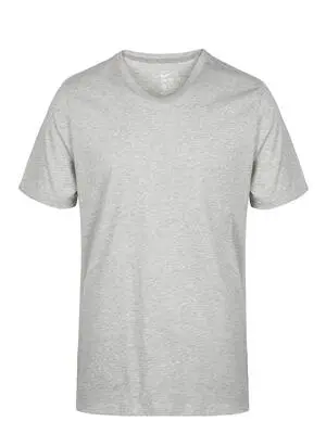 Nike Solid Color Pullover Crew Neck T-shirt 'grey - Gray