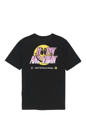 Under Armour Curry Hoop Vibes T-shirt - Black