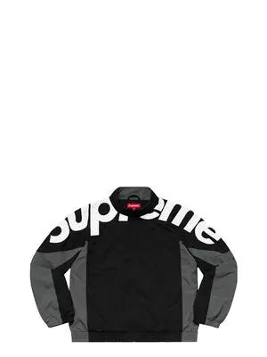 Supreme Shoulder Logo Track Jacket - Black