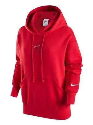 Nike Fleece Hoodie - Red