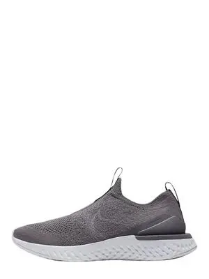 Nike Nike Epic Phantom React Flyknit Athletic Sneakers Grey