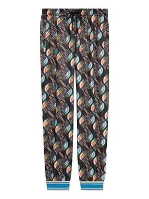 Gucci X The North Face Jogging Pant 'black Multicolor - Black/multicolor