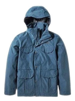The North Face Mountain Parka Jacket - Blue