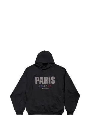 Balenciaga Strass Hoodie - Black