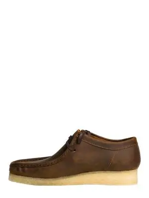 CLARKS Clarks Wallabee "Beeswax" Lace Up Shoes