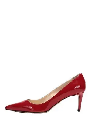 Prada PRADA Pointed Patent Leather Heels Red