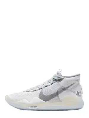 Nike Zoom Kd12 Athletic Sneakers - White/wolf Grey
