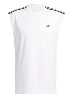 Adidas All-world Sleeveless Tank Top - White/black