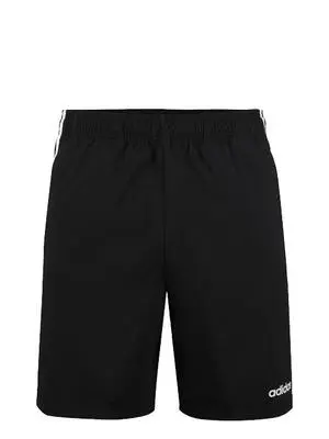 Adidas Stripe Logo Training Shorts - Black