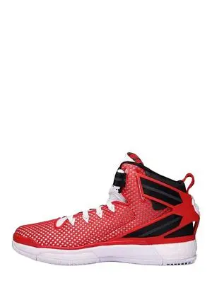 Adidas D Rose 6 Boost High Top Sneakers - Red