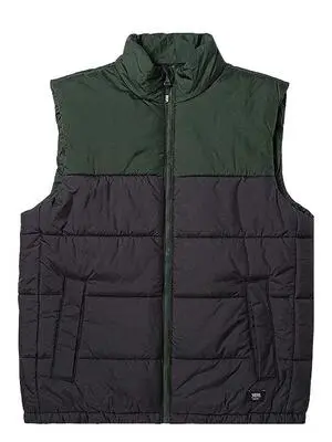VANS Norris Mte-1 Puffer Vest - Black/green