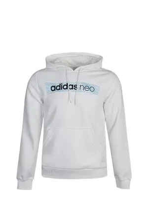 Adidas Neo Graphic Hoodie - White