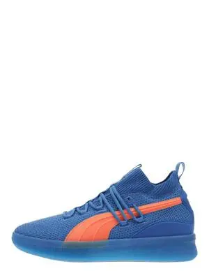 PUMA Clyde Court "city Pack New York" High Top Sneakers - Blue/orange