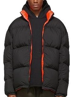 Nike Puffer Jacket Black/hyper Crimson