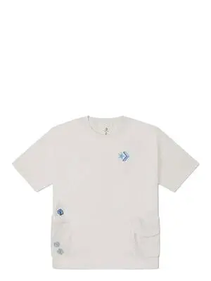 CONVERSE Summer Drink Pocket T-shirt - Egret