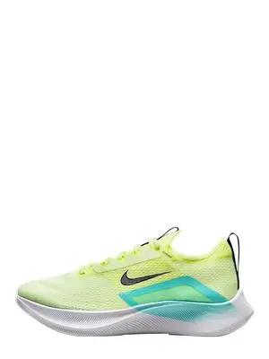 Nike Zoom Fly 4 'fast Pack' Athletic Sneakers - Barely Volt/dynamic Turquoise/volt