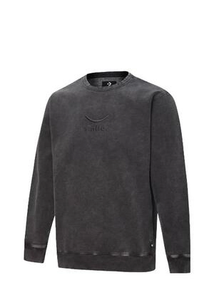CONVERSE Jack Purcell Crewneck Sweatshirt Asia Sizing - Black