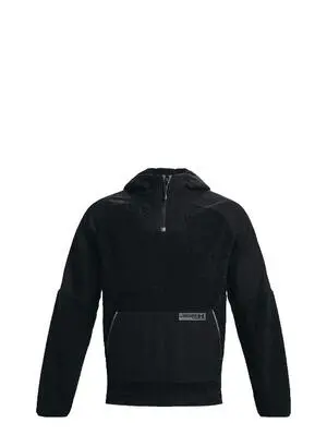 Under Armour Mission Boucle Anorak Hoodie - Black
