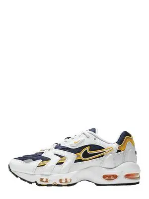 Nike Max 96 Ii 'goldenrod' Sneakers - White/black/midnight Navy