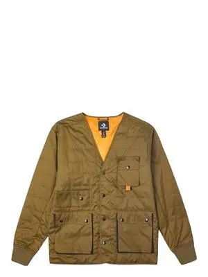 CONVERSE Quilted Utility Jacket - Green