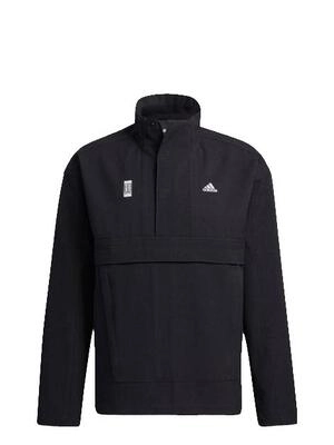Adidas Wj Anorak Series Stand Collar Woven Jacket - Black