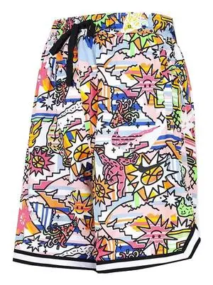 Nike Full Print Casual Sports Shorts - Multi-color