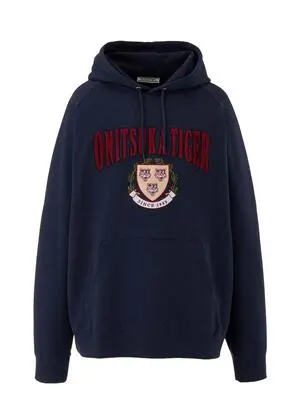 Onitsuka Tiger Graphic Hoodie - Navy