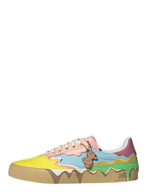Adidas 3mc Melting Sadness "melted" Sneakers - Blue/yellow/light Pink