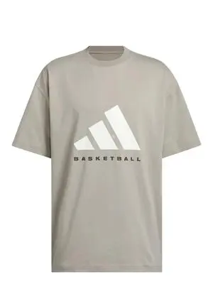 Adidas Oneadi Bb T-shirt Asia Sizing 'beig - Tan/white