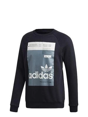 Adidas Originals Sports Crewneck Pullover - Black