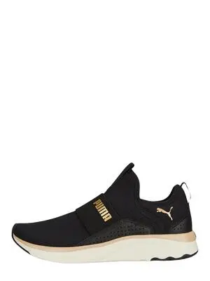 PUMA Softride Sophia Slip On Sneakers - Black